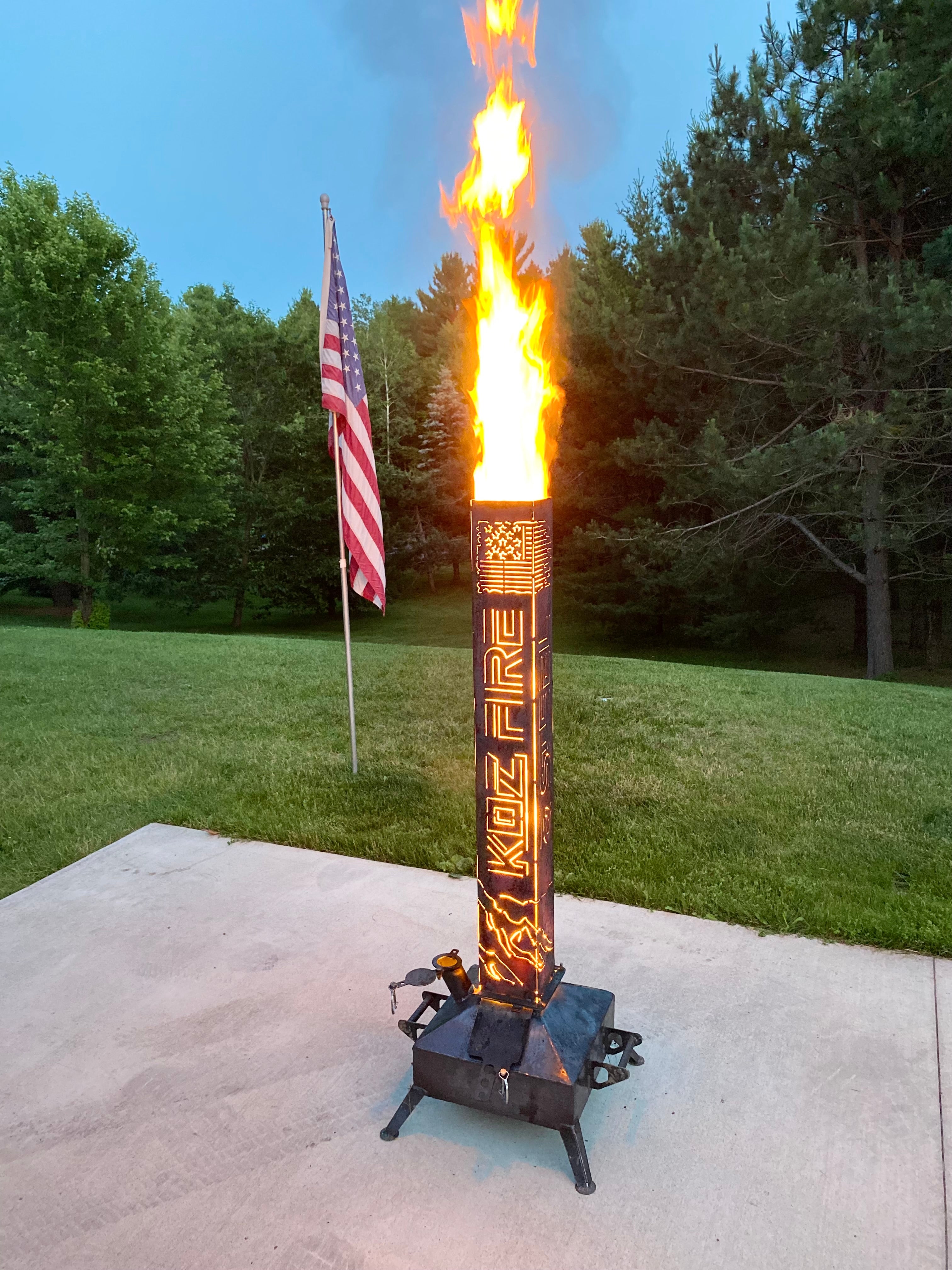 Custom Fire Pits – Koz Fire & Steel